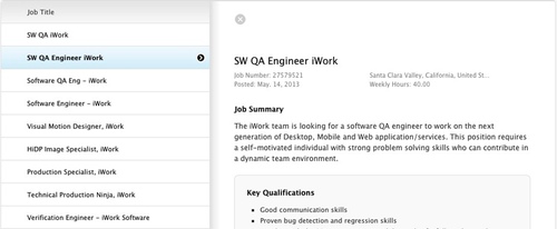 iWork 2013: Apple Job Postings Provide Clues iWork 2013: Apple Job Postings Provide Clues