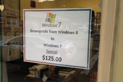 Hate Windows 8? Pay to Make It Go Away | Tapscape
