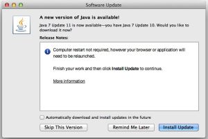 Java Security: Oracle Issues Half Measure Fix, Mac Users Shrug | Tapscape