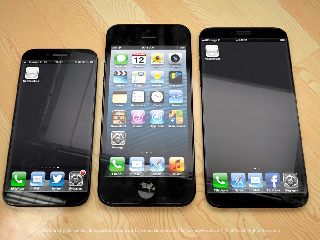 iPhone 6 concept shows 4.6 edge-to-edge display | Tapscape