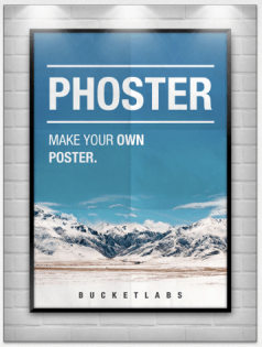 Create stylish posters and invites with Phoster for iOS | Tapscape