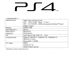 Latest PS4 Rumors and Information