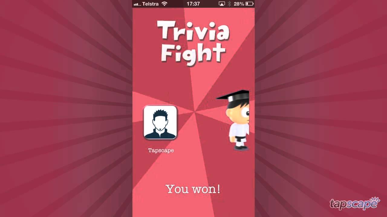 Trivia Fight Free iPhone Game Review: A Fun Social Game