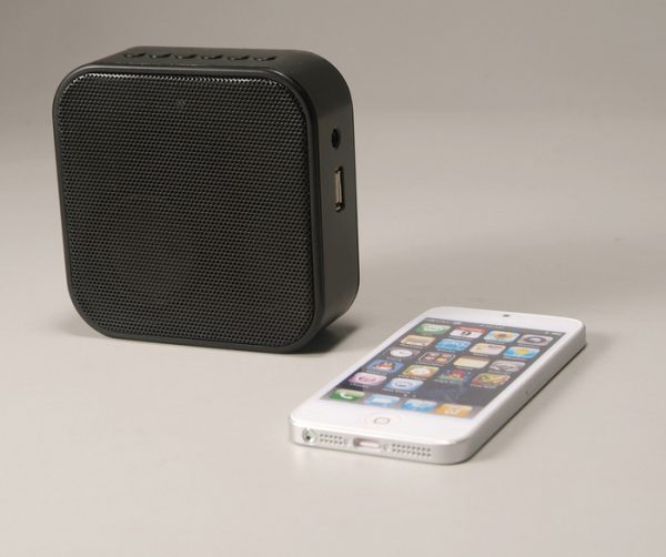 PLUG is an Ultra-Portable Plug-in Bluetooth Speaker
