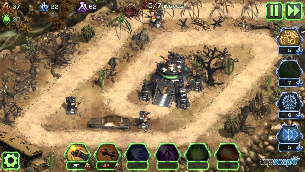 Dead Defence iPhone Game Review: Tower Defense Meets the Undead