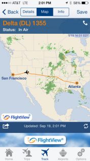 FlightView Free iPhone App Review: Track Flights and Airline Info