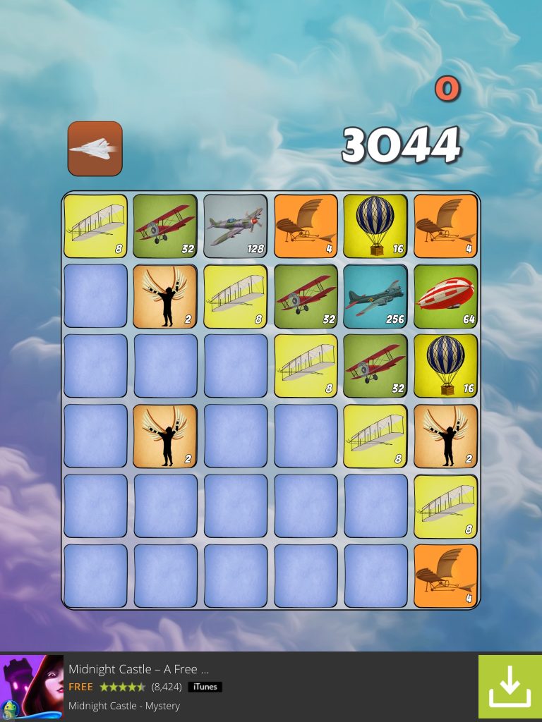 Airplane sky force trials - iOS Game Review