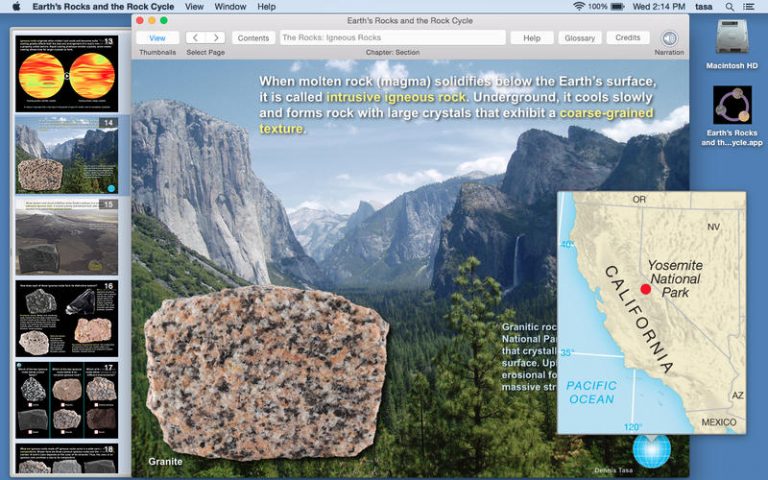 Earth’s Rocks and the Rock Cycle Mac App Review