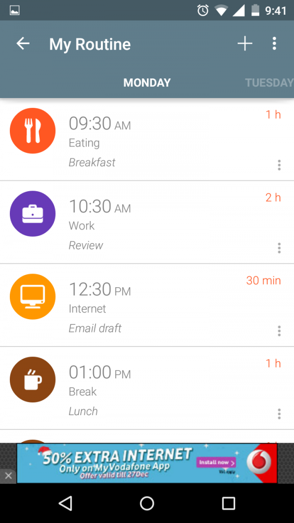 Timetune - Android Review | Tapscape