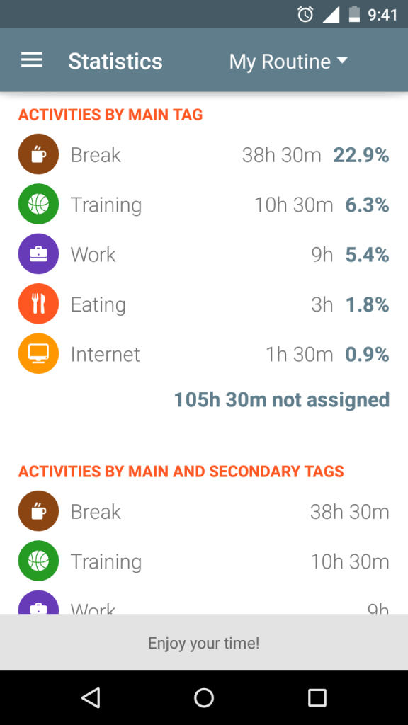 Timetune - Android Review | Tapscape