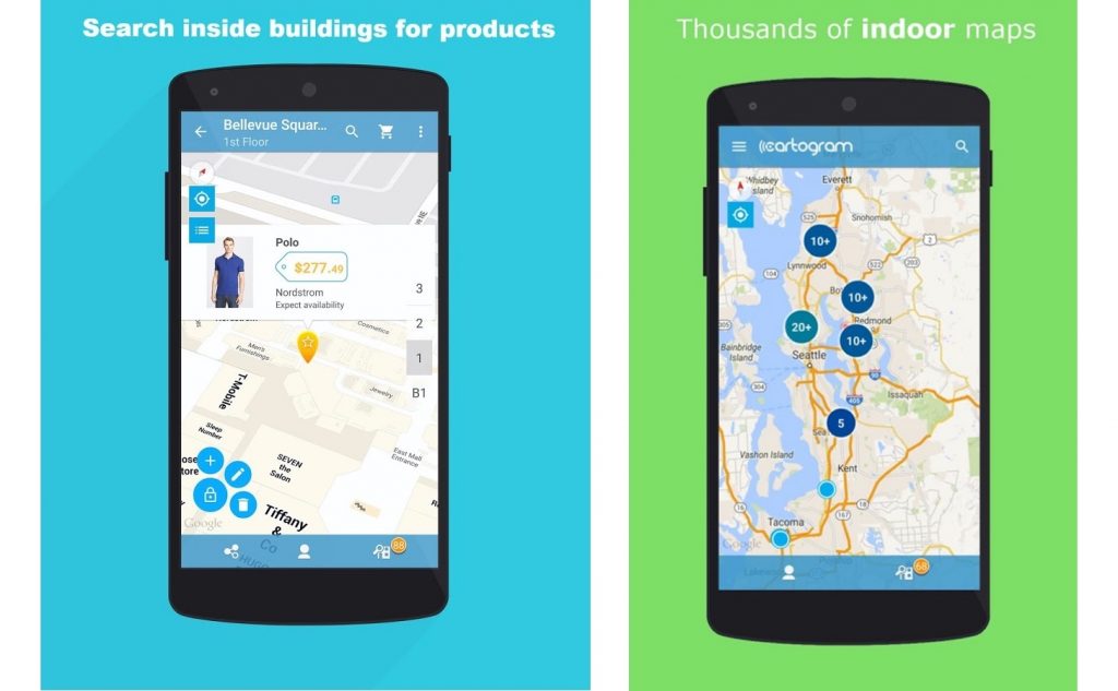 Cartogram - Indoor Maps Android App Review | Tapscape
