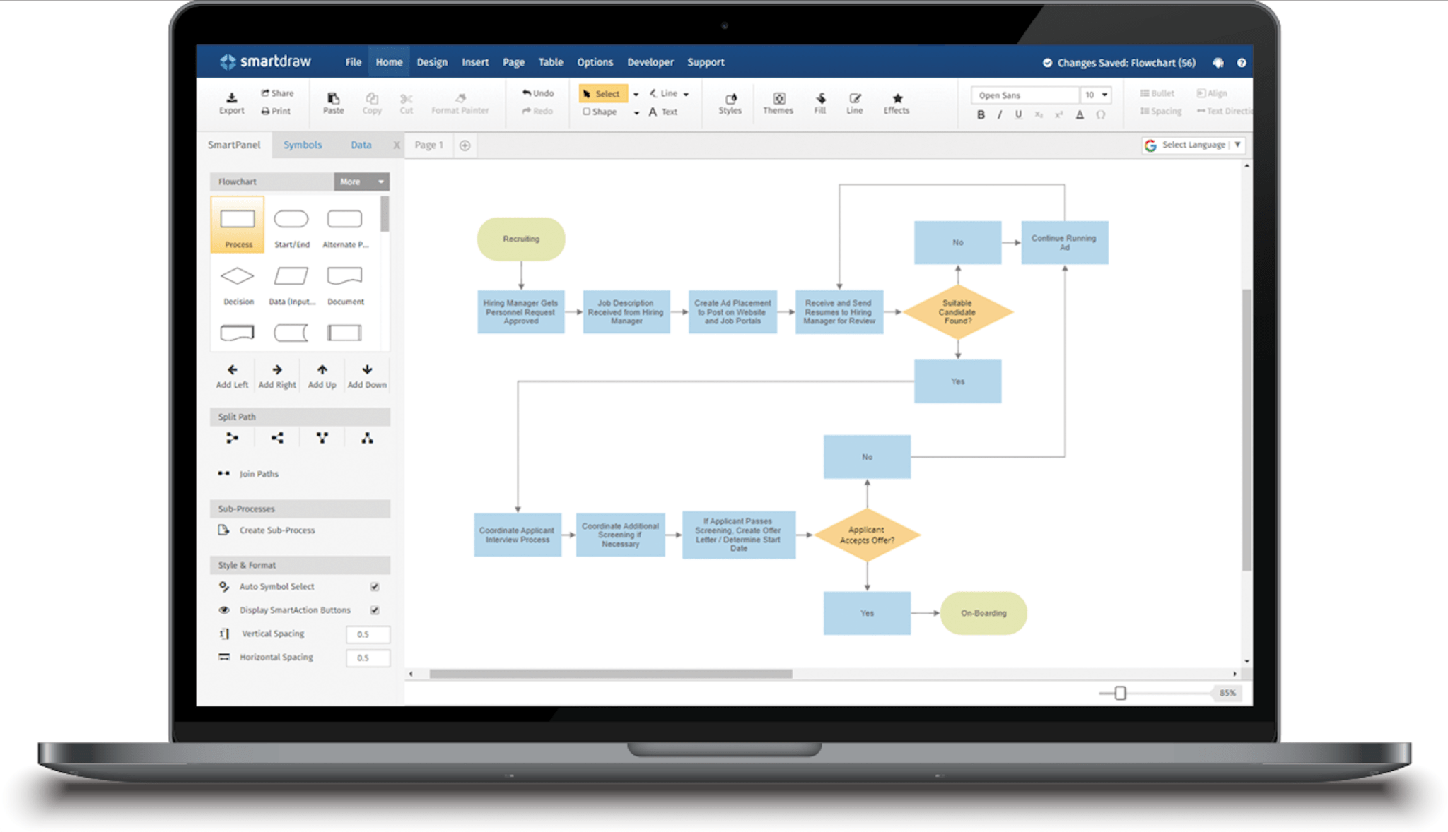How to Choose the Right Flow Chart Software | Tapscape