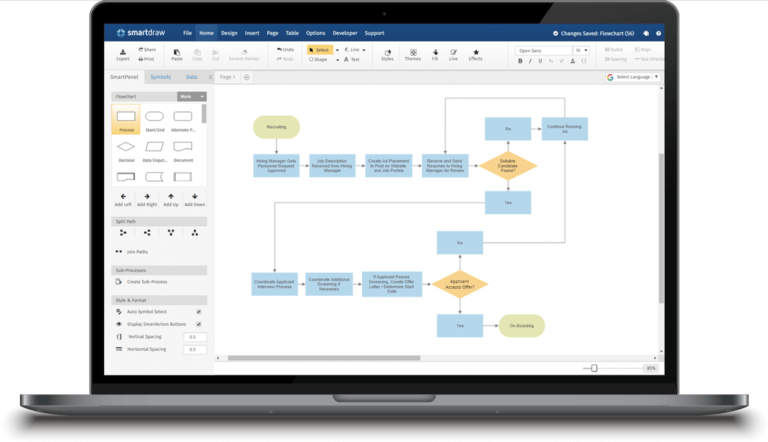 How to Choose the Right Flow Chart Software | Tapscape