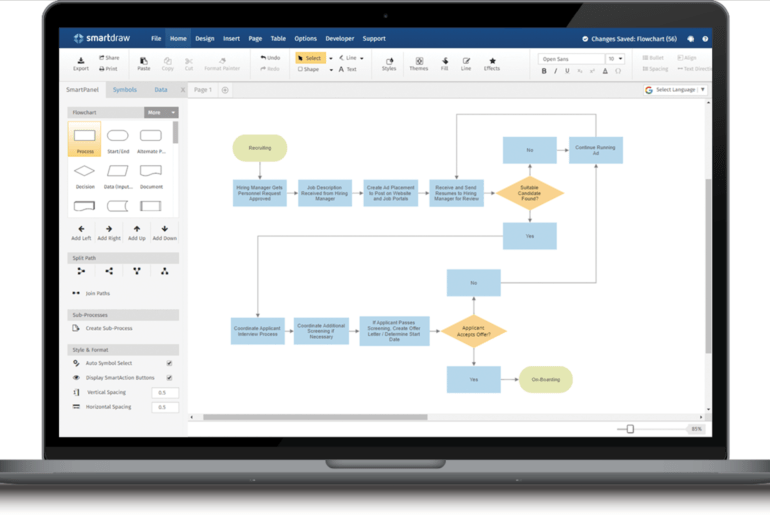 How to Choose the Right Flow Chart Software | Tapscape