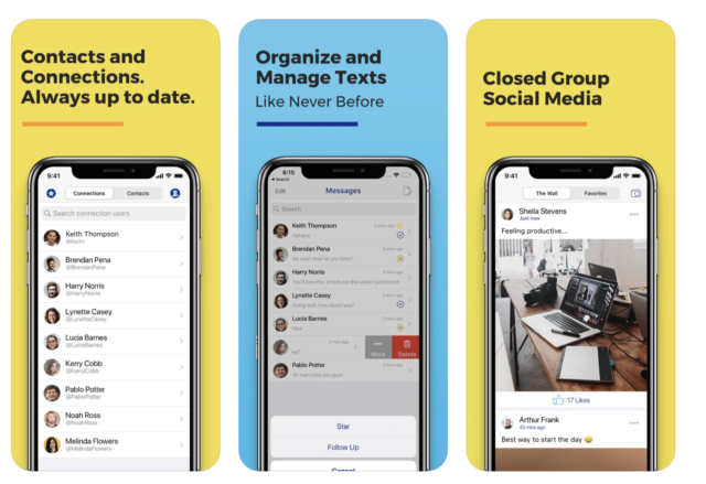 HomePage: A Must-Have Smart Contact App | Tapscape