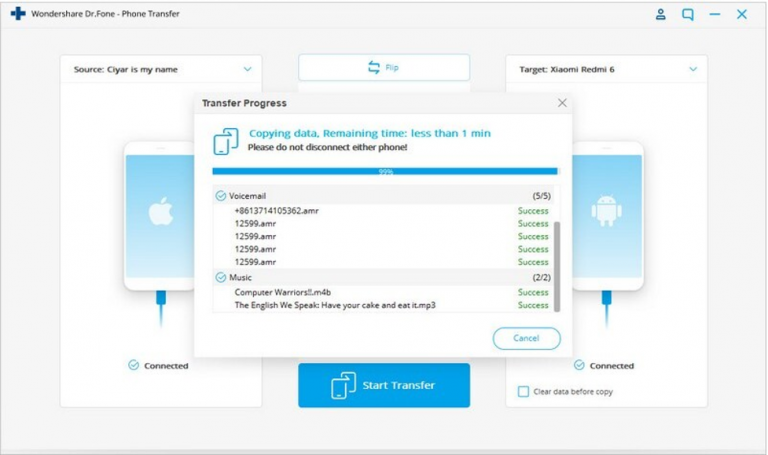 Ways To Transfer Details From iPhone To Android With Dr.Fone | Tapscape
